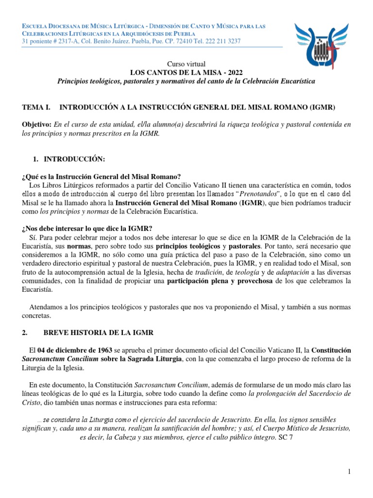 I. Introducción A La IGMR | PDF