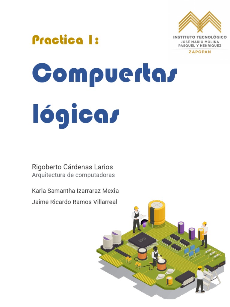Compuertas Logicas | PDF | Puerta lógica | Ingenieria Eléctrica