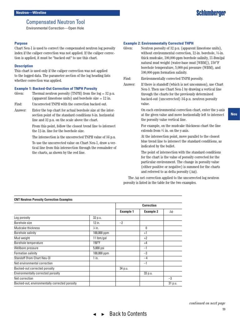 Compensated Neutron Tool Examples | PDF | Physical Quantities | Applied And Interdisciplinary ...