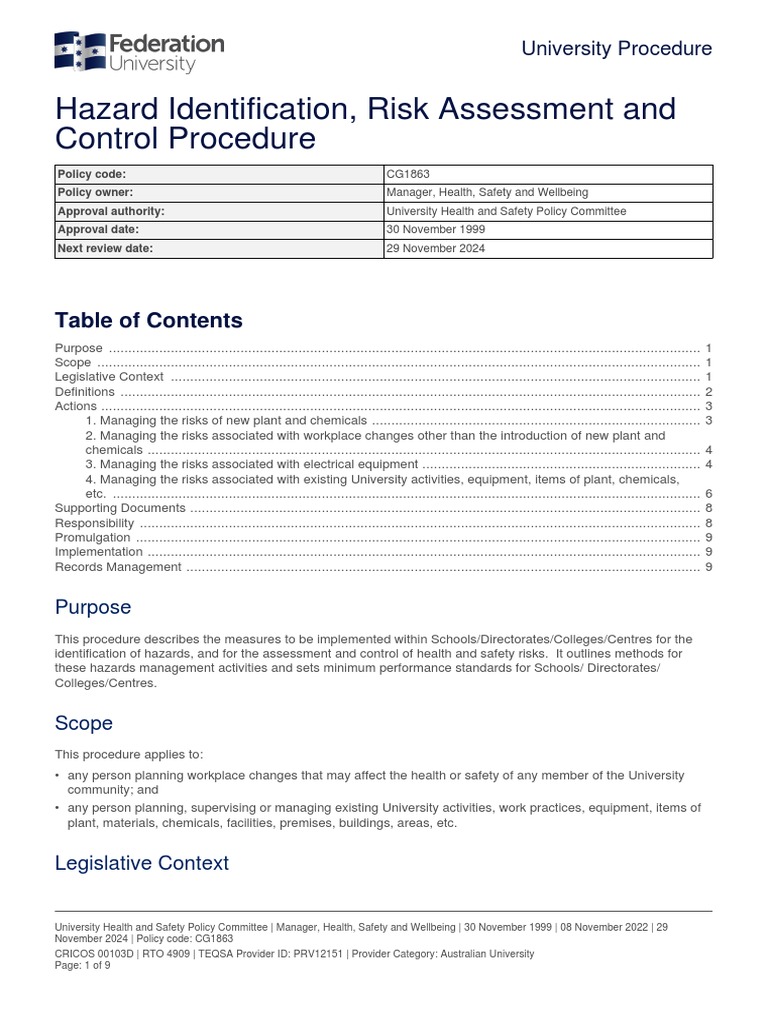 Hitra | PDF | Occupational Safety And Health | Risk