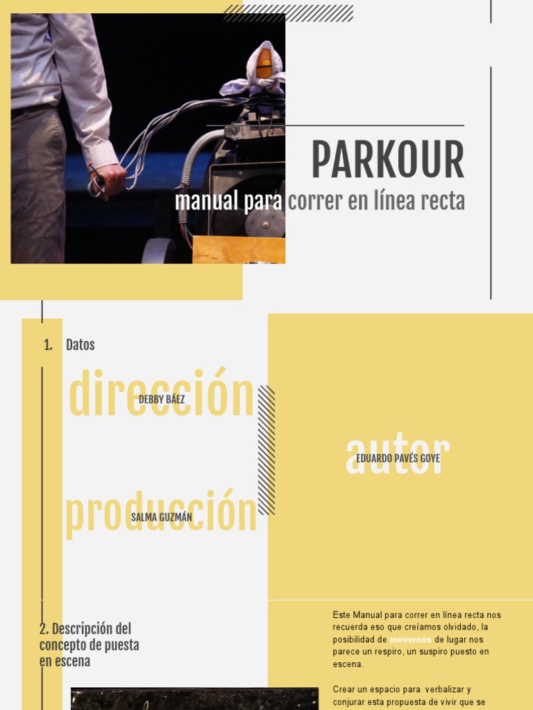 Parkour Carpeta 2022 | PDF