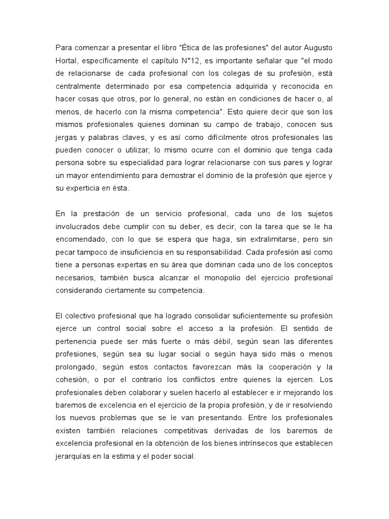 Capitulo 12 Resumen | PDF