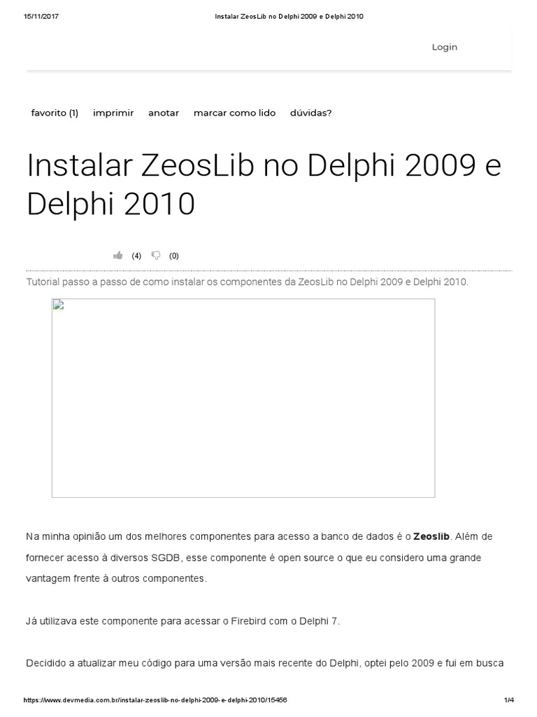A Step-by-Step Guide to Installing the ZeosLib Components in Delphi ... A Step-by-Step Guide to Installing the ZeosLib Components in Delphi ...