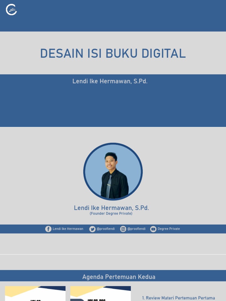Desain Isi Buku Digital | PDF