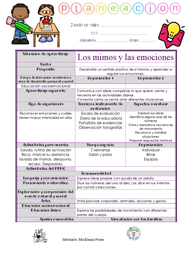 Los Mimos | PDF | Aprendizaje | Evaluación