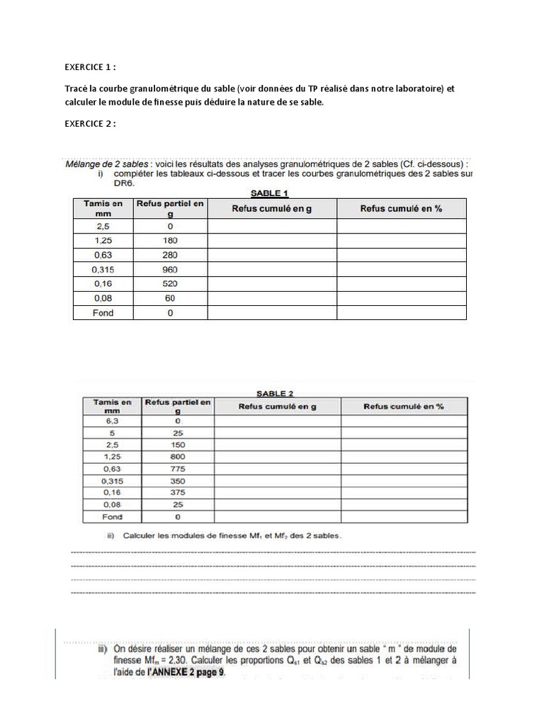 Exercice TP MDC 2022 | PDF