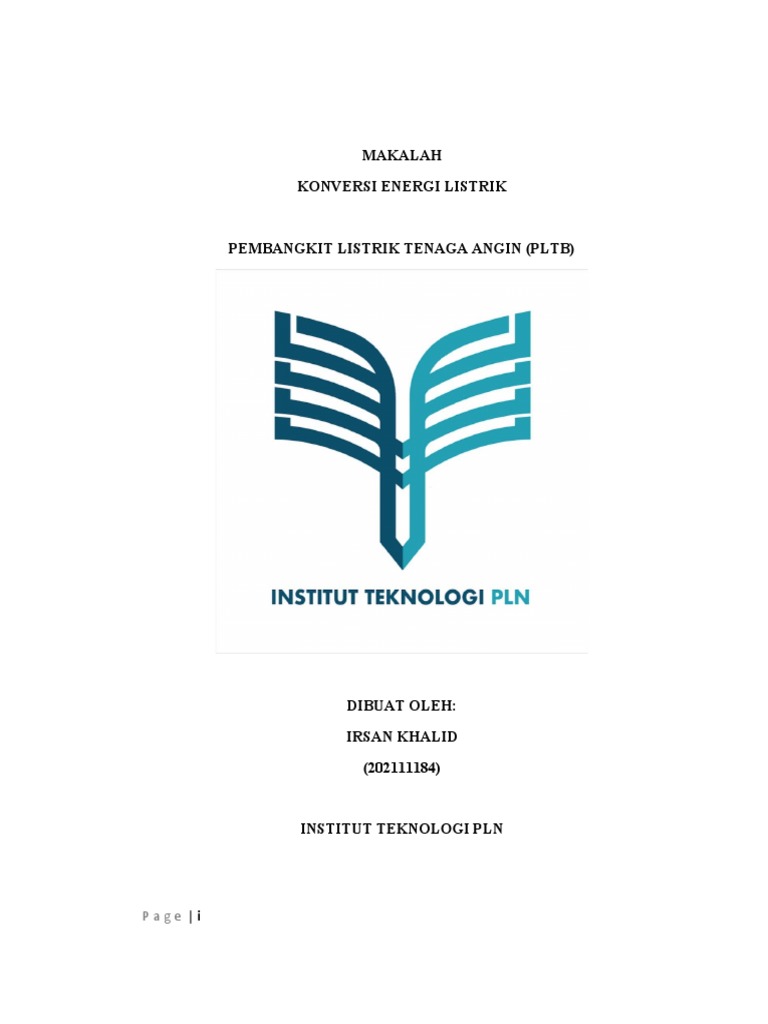 Makalah Pembangkit Listrik Tenaga Bayu-0 | PDF