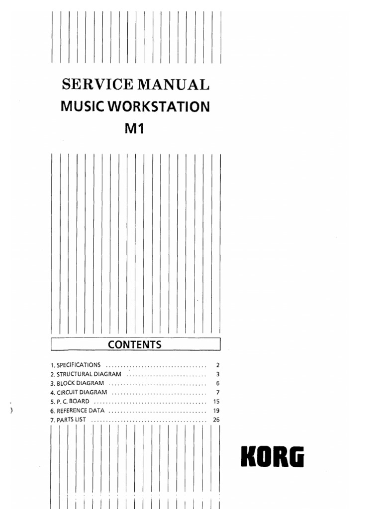 M1 Service Manual | PDF