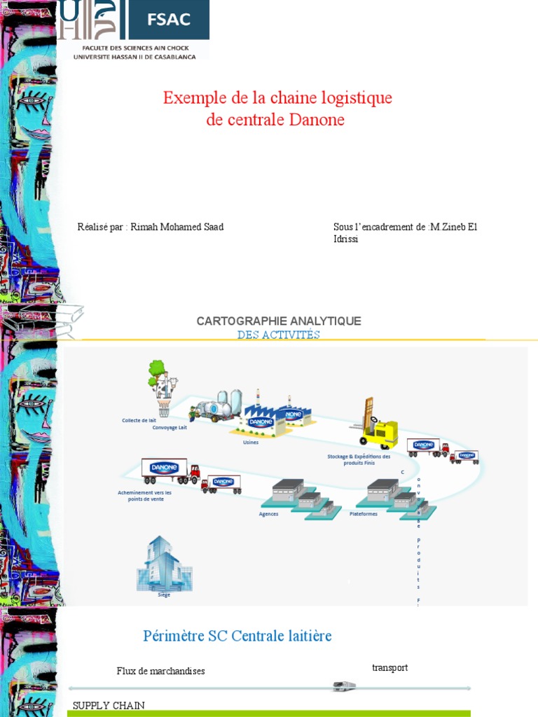 Introduction À La Logistique Cas Centrale Danone | PDF | Produits bovins | Industrie alimentaire