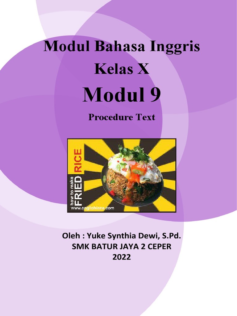 Modul 9 Procedure Text | PDF