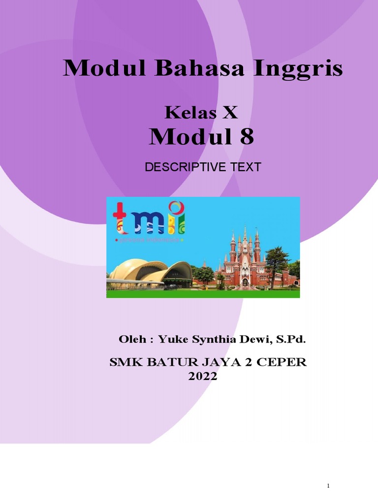 Modul 8 Descriptive Text | PDF