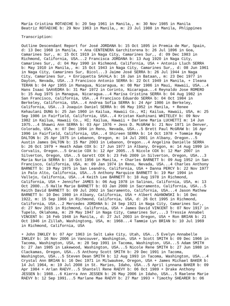 Maria Cristina Rotaeche & Beatriz Rotaeche | PDF