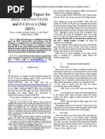 IEEE Format Template | PDF | Microsoft Word | Written Communication