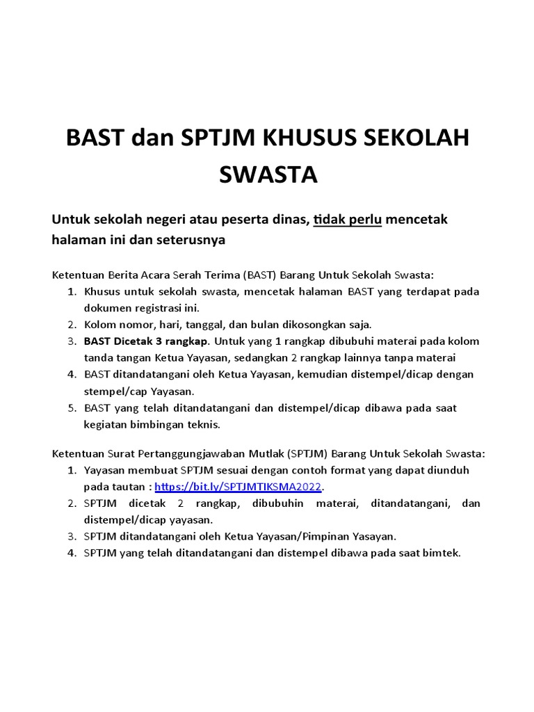 BAST | PDF