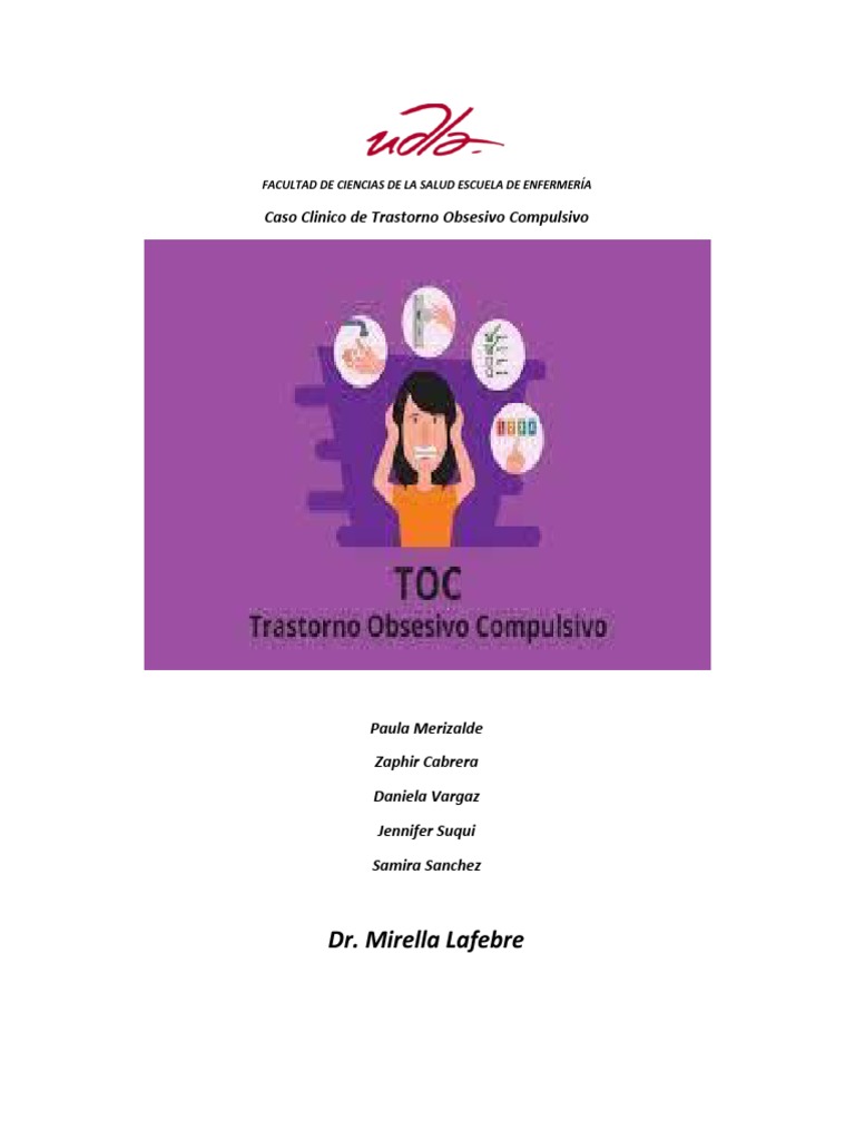 Caso Clínico - TOC o Fobias | PDF