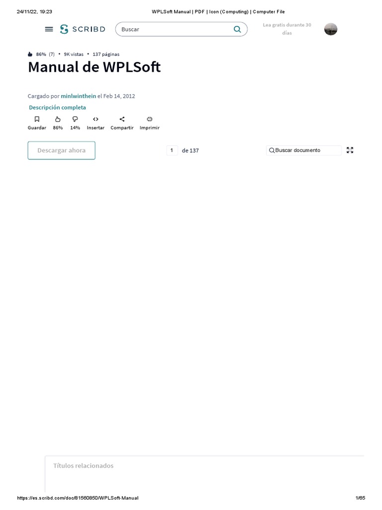 WPLSoft Manual - PDF - Icon (Computing) - Computer File | PDF