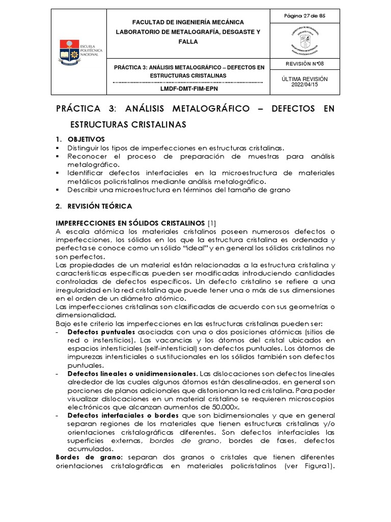 DC-6.1-FF-01 Guia de Prácticas de Laboratorio - Ciencia - Materiales-27-38 | PDF | Óptica ...