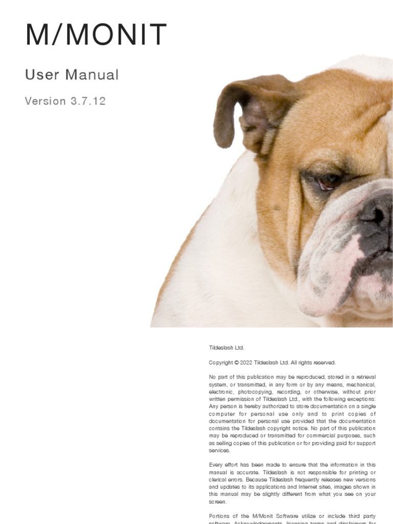 Mmonit Manual | PDF