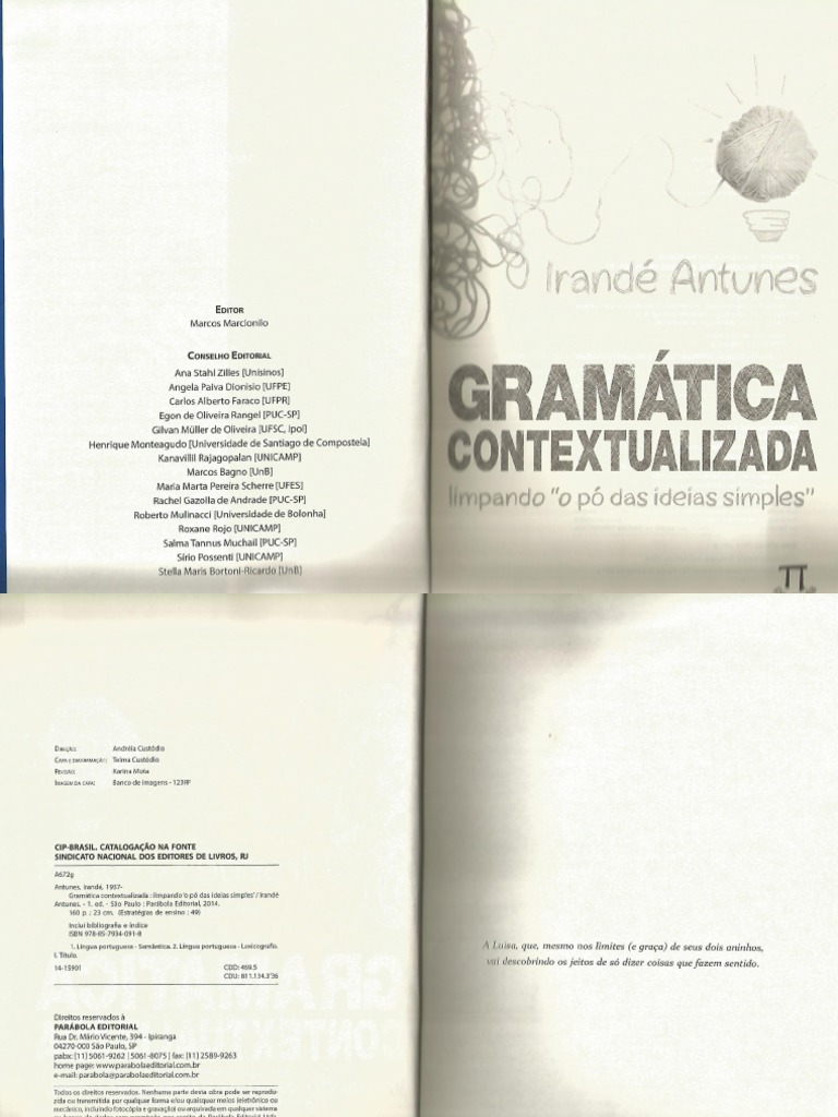 Irande Antunes - Gramatica Contextualizada | PDF