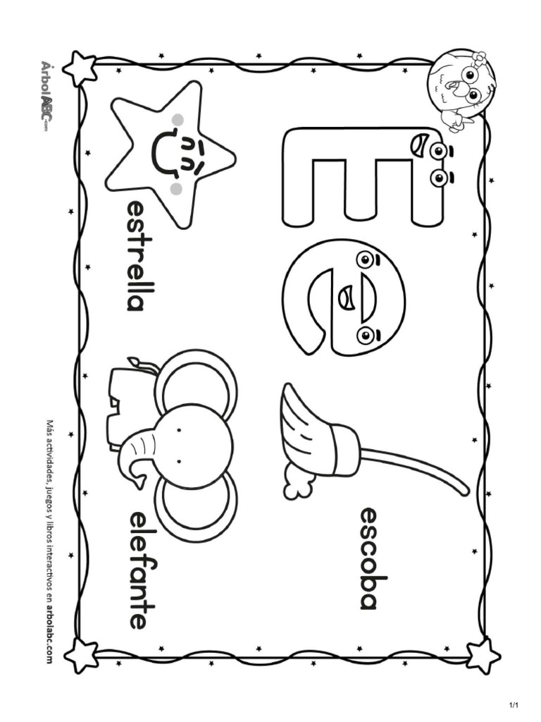 Letra E | PDF