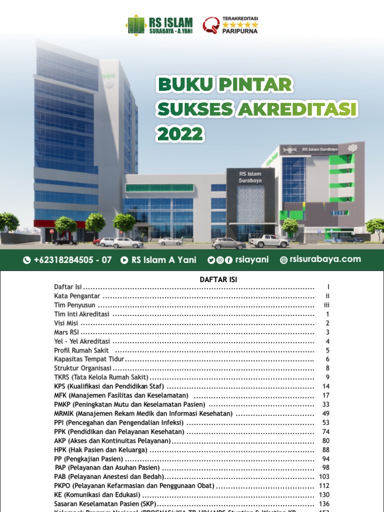 Buku Pintar Akreditasi 2022 | PDF