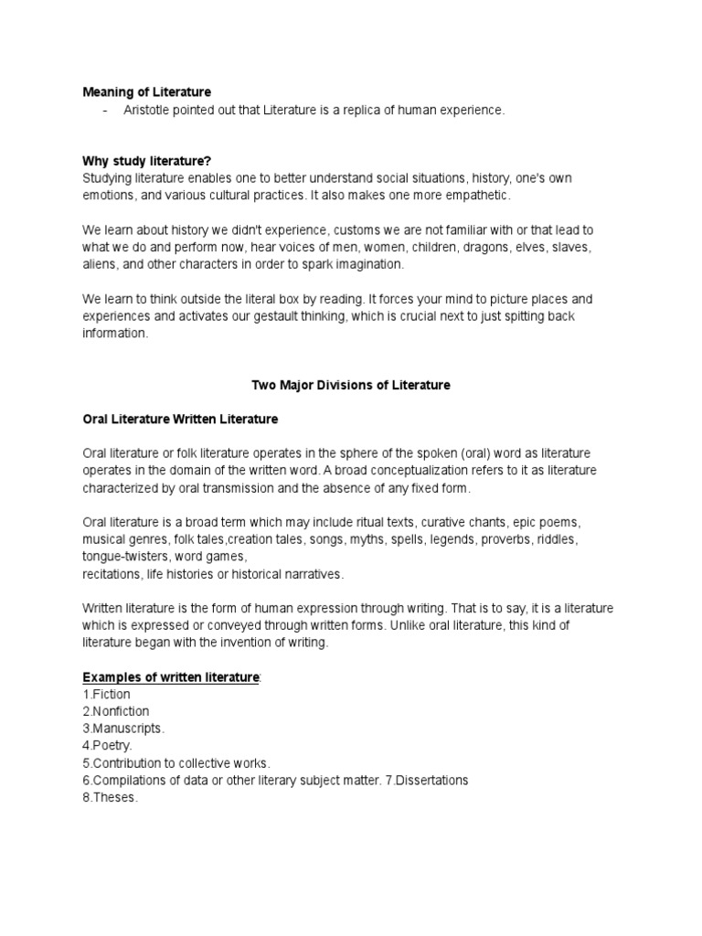 World Lit Reviewer | PDF | Narration | Poetry World Lit Reviewer | PDF | Narration | Poetry