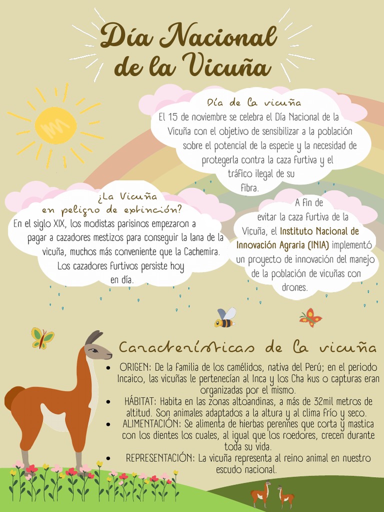 Día Nacional de La Vicuña | PDF