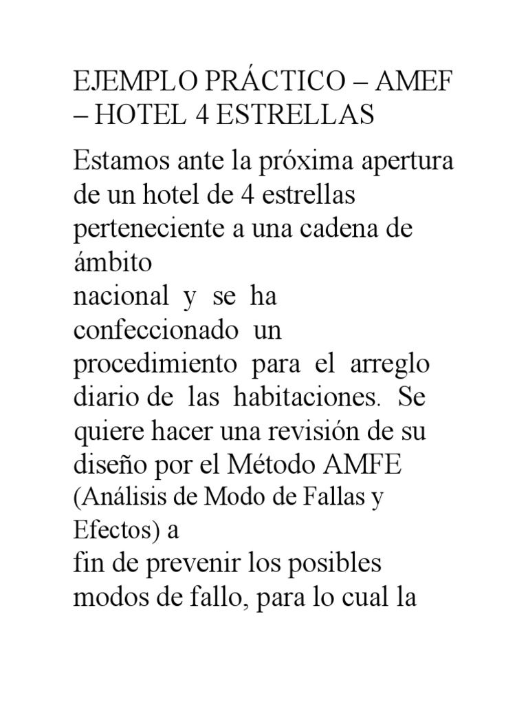 EJEMPLO PRÁCTICO Amef | PDF