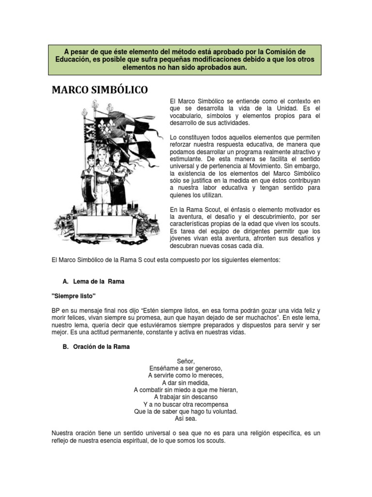 Rama Scout Marco Simbolico | PDF | Exploración