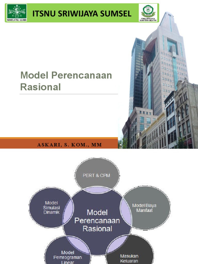 Model Perencanaan Rasional | PDF