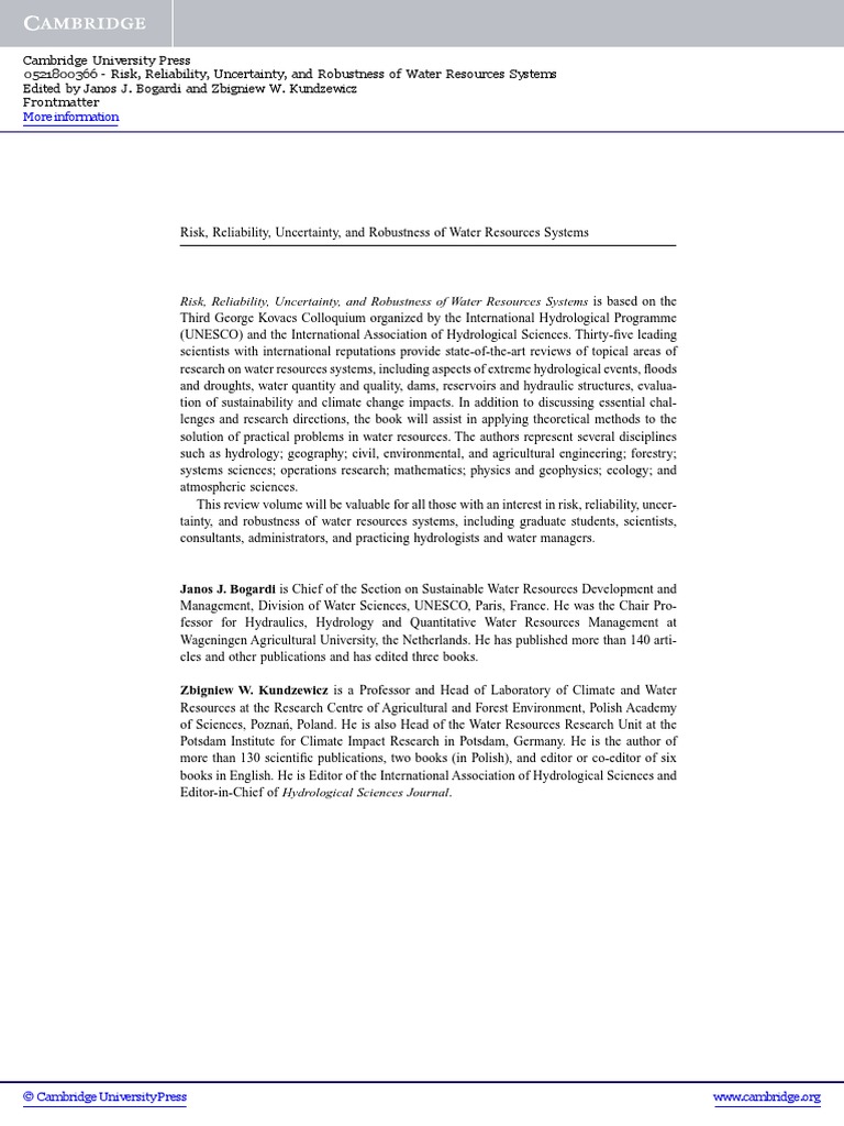 Risk Reliability Pdf