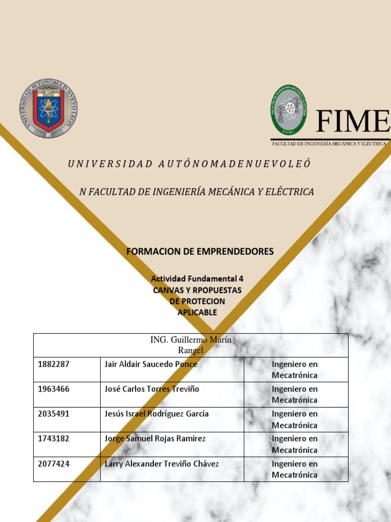 Actividad Fundamental 4 Canvas | PDF | Patentar | Residuos