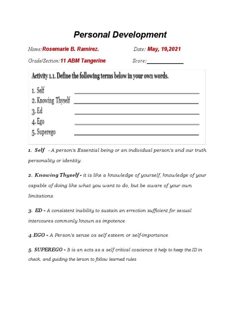 Activity 1 Perdev | PDF