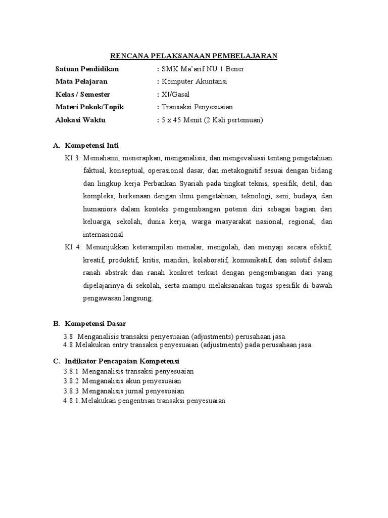 PJBL Contoh | PDF