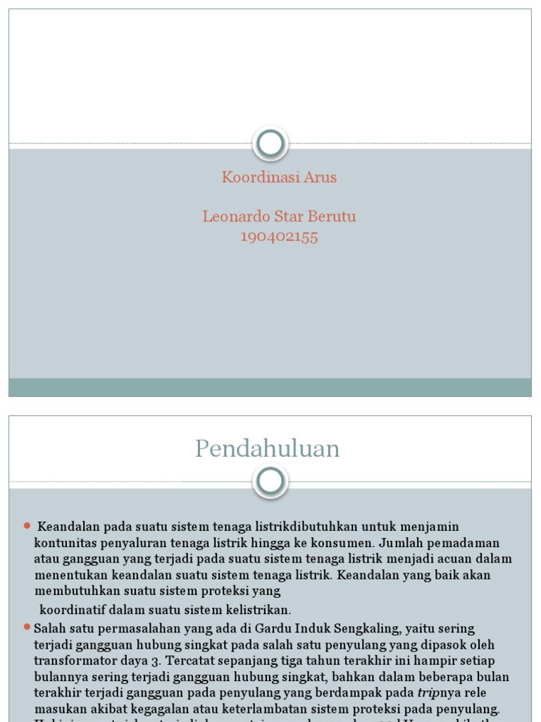 Leonardo Star Berutu - Tugas Gardu Induk | PDF