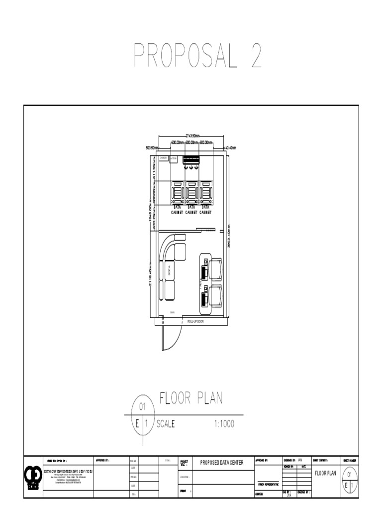 Data Center Floor Plan 2 | PDF