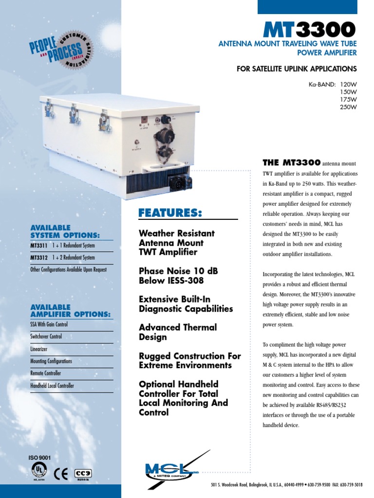 MT3300 | PDF | Vacuum Tube | Amplifier