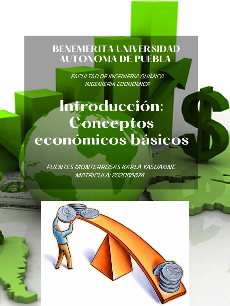 Diagrama Conceptos Económicos Básicos | PDF | Sociedad | Capital (economía)