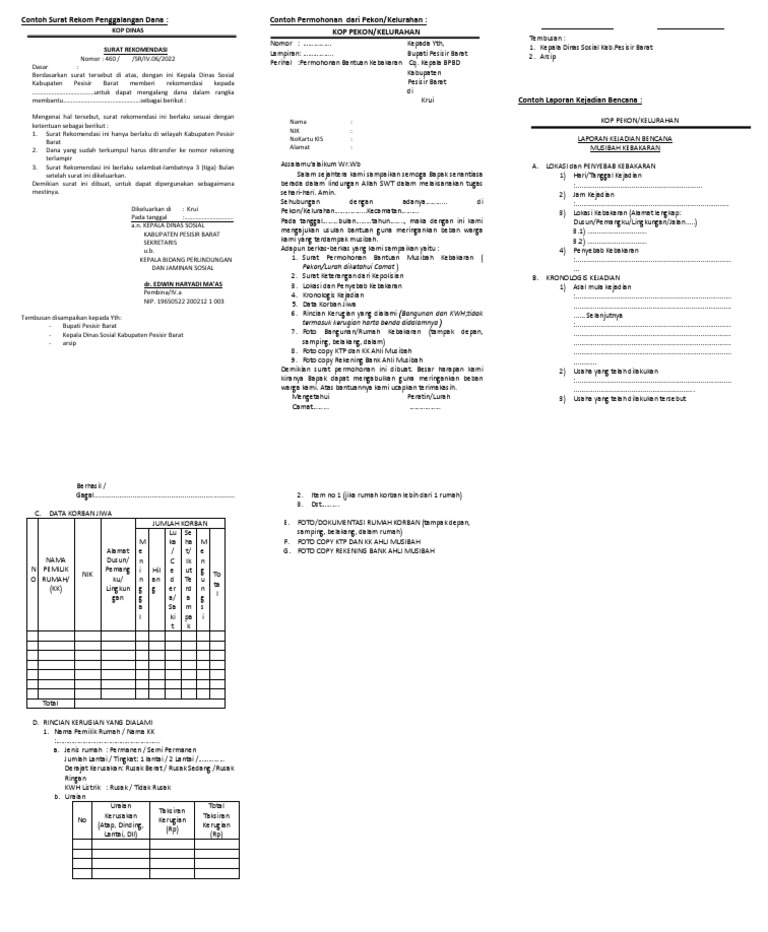 Brosur Bencana | PDF