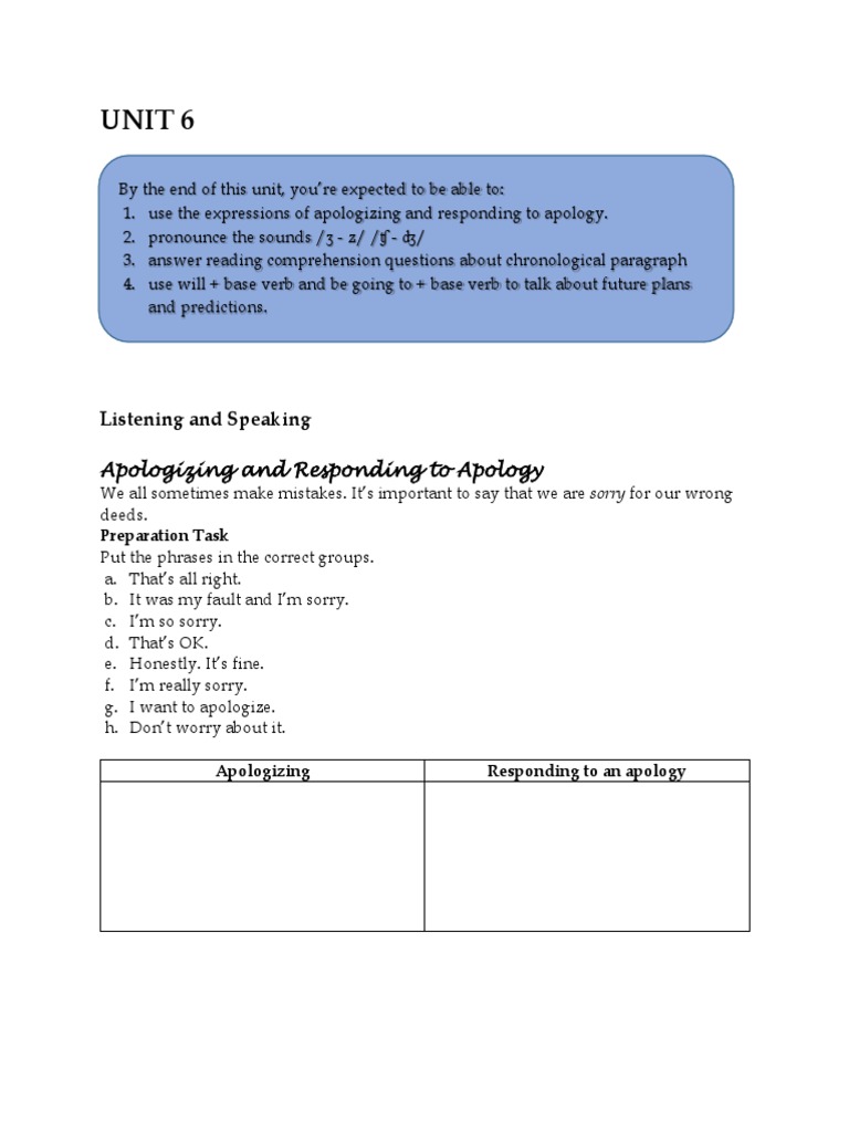 Unit 6 1 4 Pdf Language Arts And Discipline