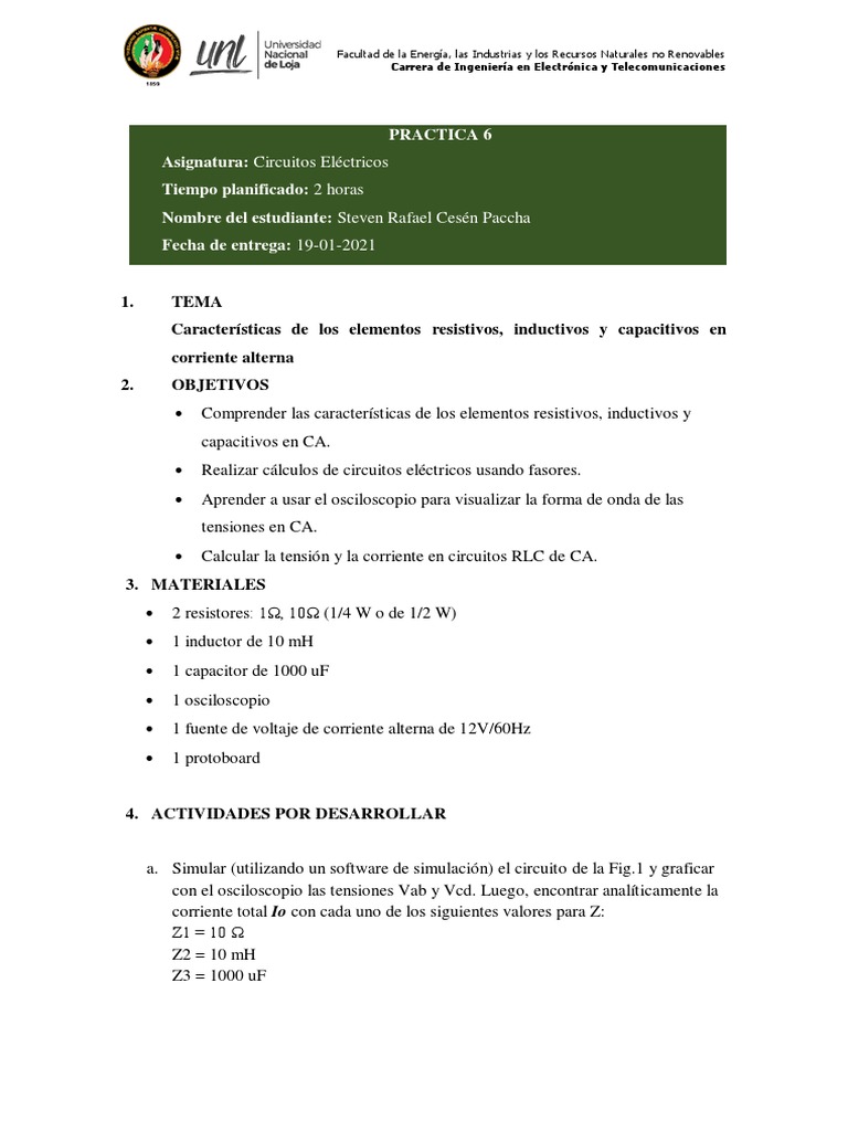 Cesen Steven 2C Practica6 | PDF