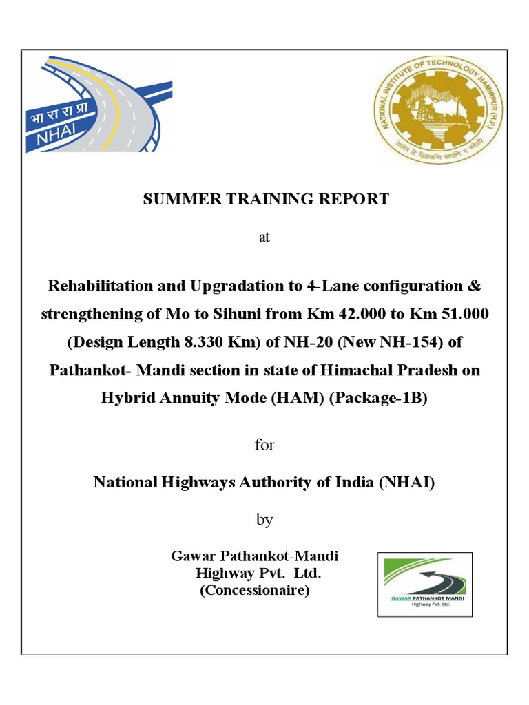 NHAI Report | PDF