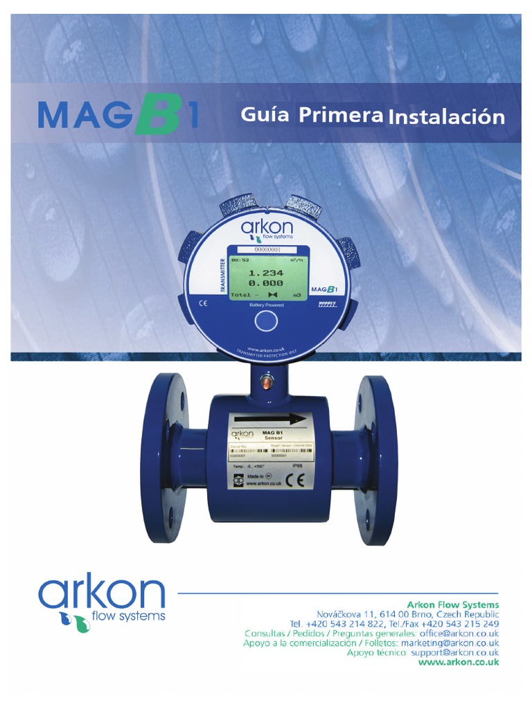 MAGB1 First Installation Guide, SPA, 6 - 2017 | PDF