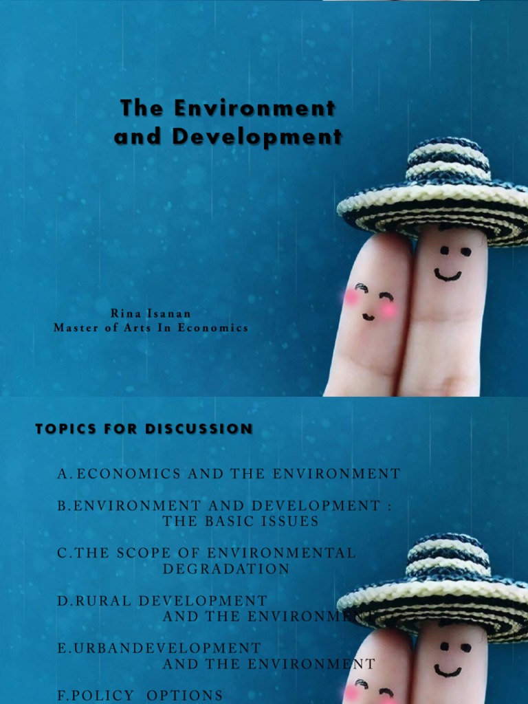 Environment and Development | PDF