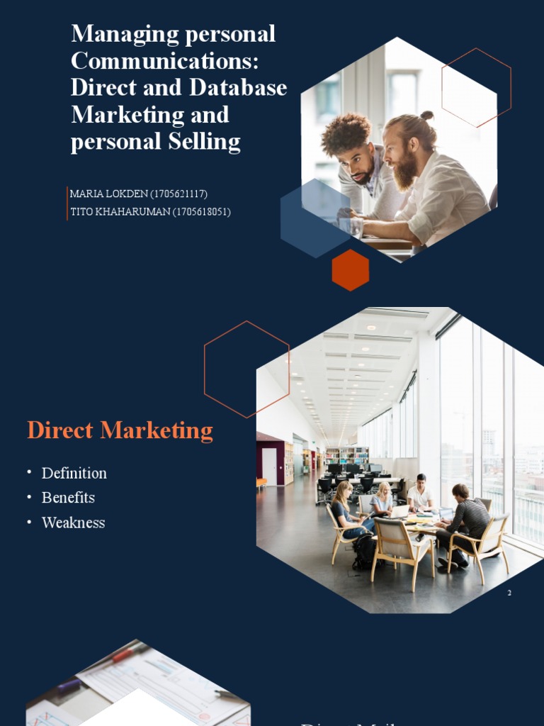 Managing Personal Communications | Download Free PDF | Sales | Direct ...