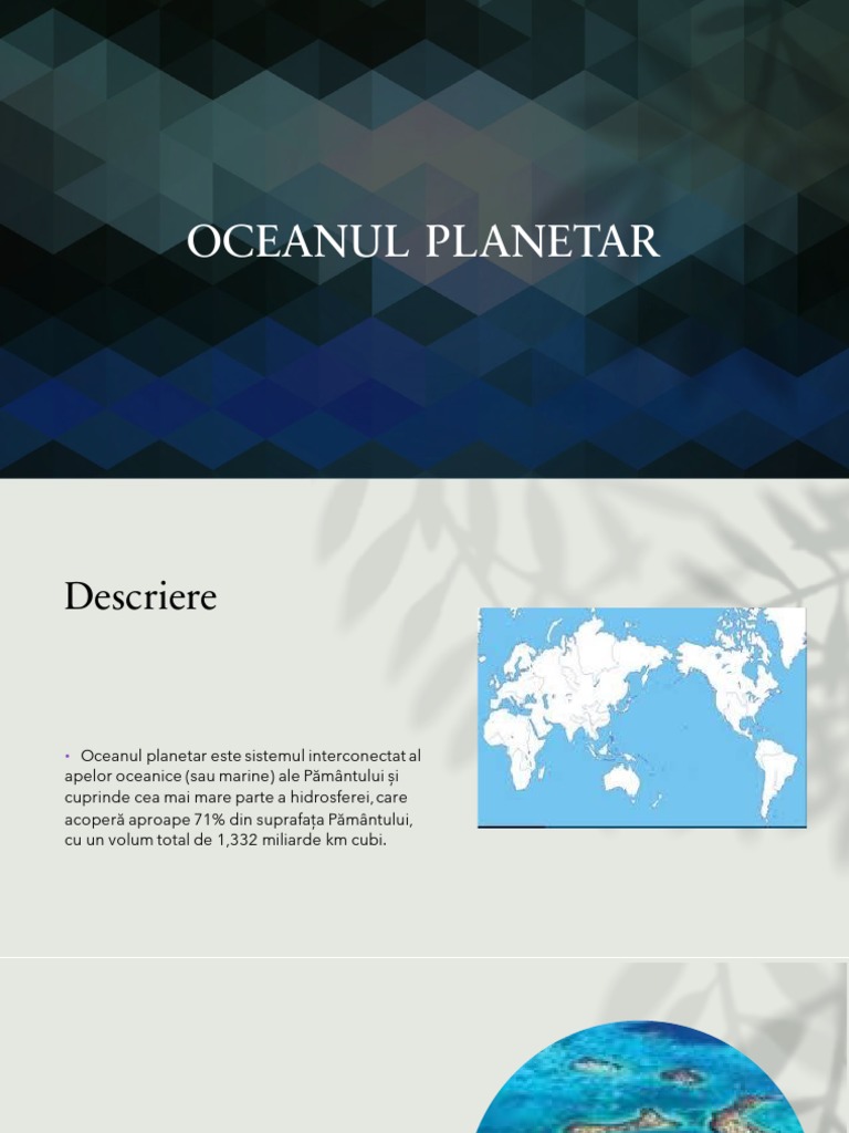 Oceanul Planetar | PDF