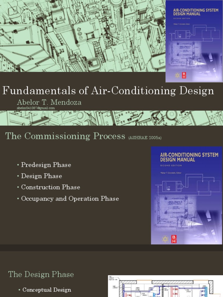 Fundamentals of Air-Conditioning Design | PDF