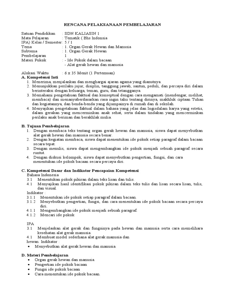 RPP Tema 1 - Luring | PDF