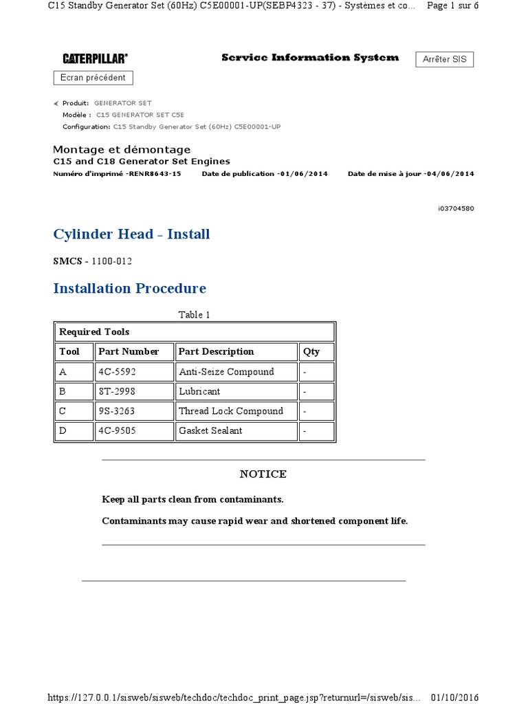 24 Serrage D'une Culasse. | PDF | Mechanical Engineering | Engine ...
