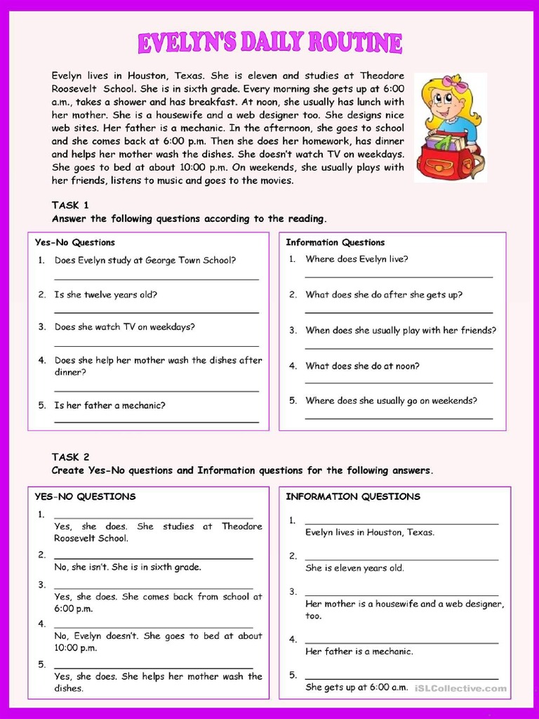 Daily Routine | PDF